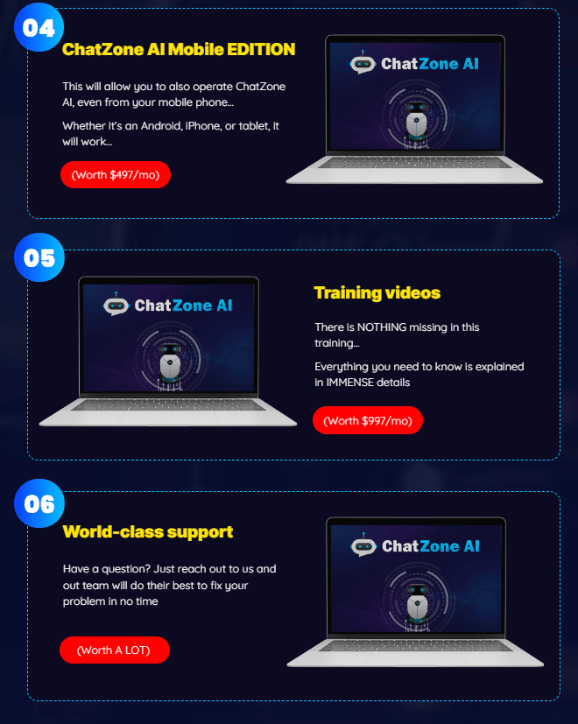 ChatZone AI: 24/7 Sales & Support with 1 Click Setup